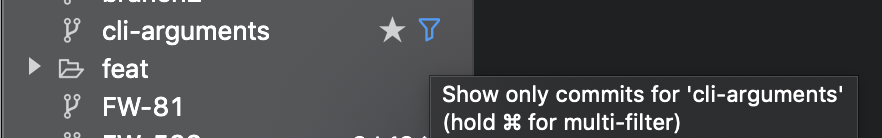 [Feature request] Ability to filter branches in the graph · Issue #614 ...