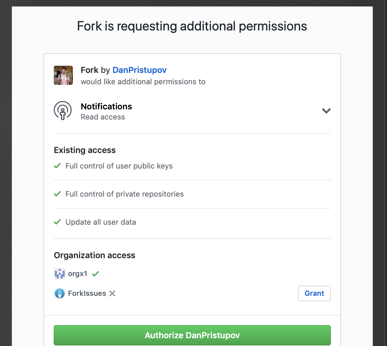 GitHub notifications not working · Issue #498 · fork-dev/Tracker · GitHub