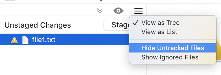 Allow To Specify Mode For `git Status Untracked Filesnormal` · Issue 918 · Fork Devtracker