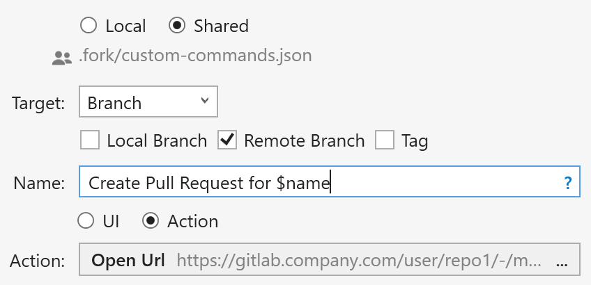 Create pull request for private servers (BitBucket Server, GitHub Enterprise, GitLab] · Issue ...