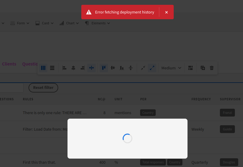 On Publish Error Fetching Deployment History · Issue 6444 · Budibasebudibase · Github