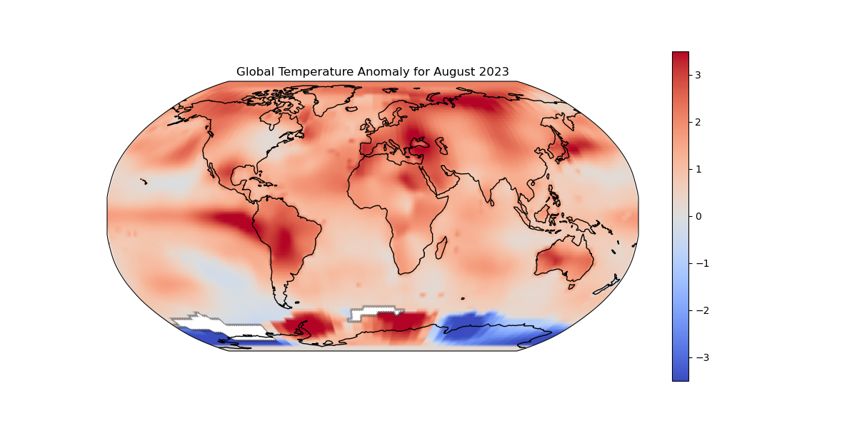 Global temperature anomaly by latitude using GISTEMP v4 · GitHub