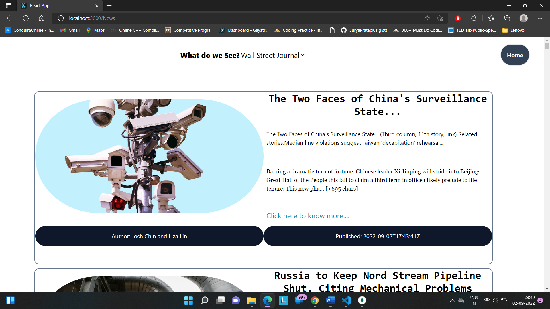 Github Pavan Kalyan Kantenewsapp Reactjs