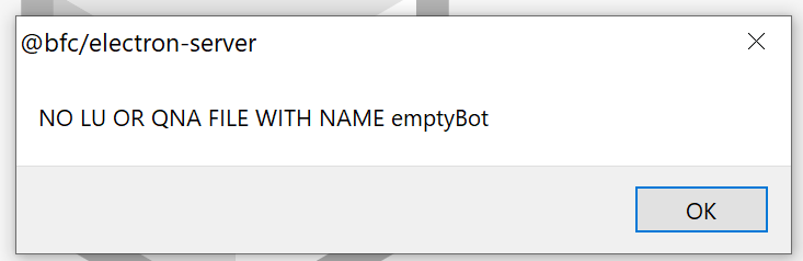 Switching Recognizer throws message box · Issue #7020 · microsoft/BotFramework-Composer · GitHub
