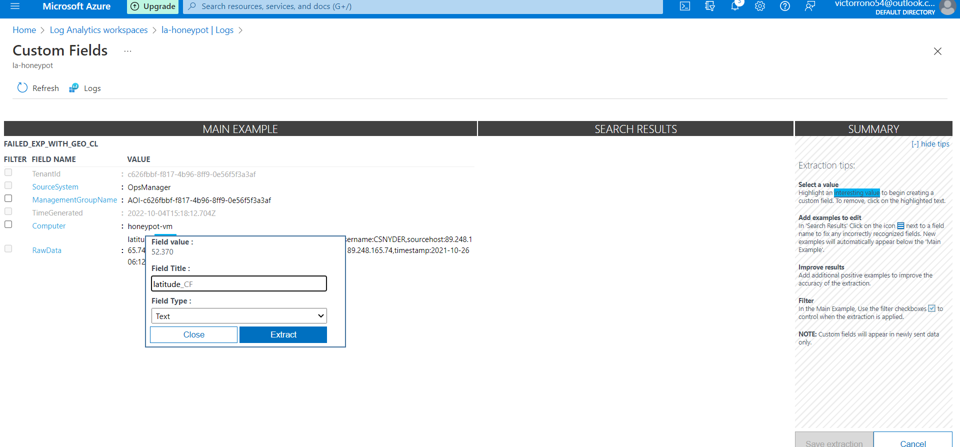 GitHub - vic-rono/azure-sentinel-SIEM: SIEM for getting attackers IP ...
