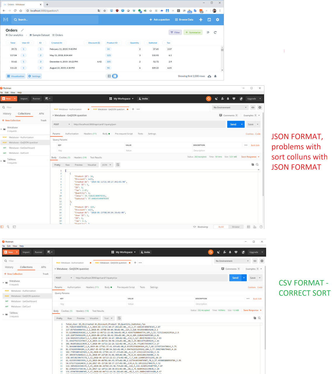 Columns are sorted in JSON export, when there more than 8 columns ...