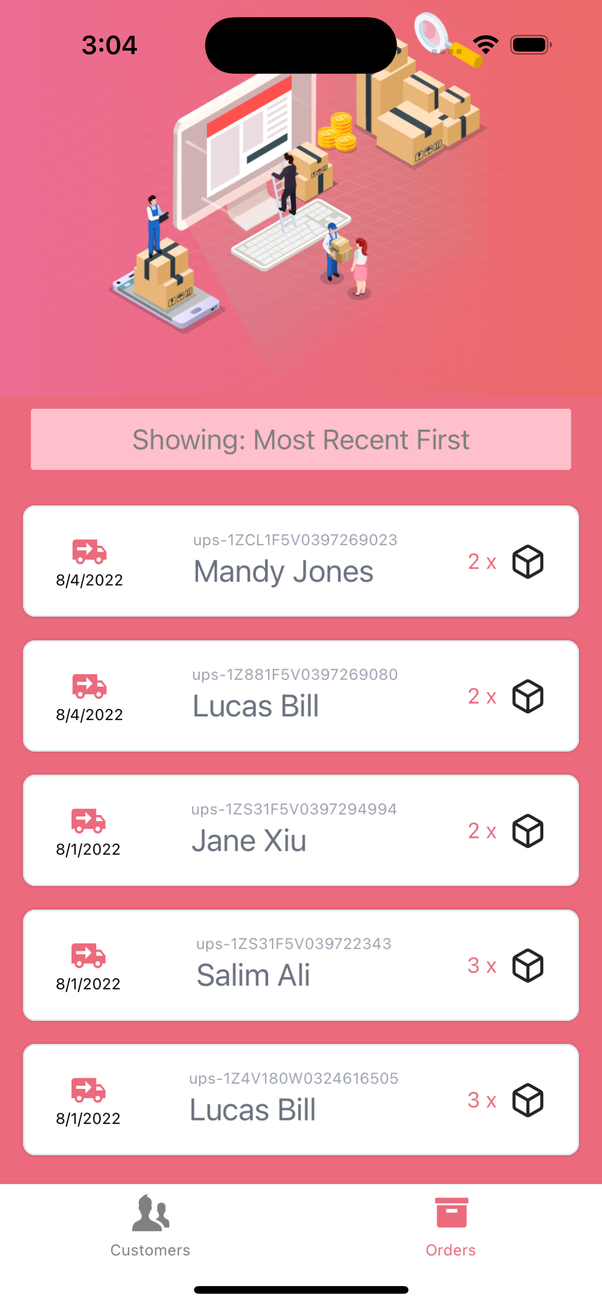 GitHub - ShakyaAbhishek/UPS_Clone: This is the delivery app