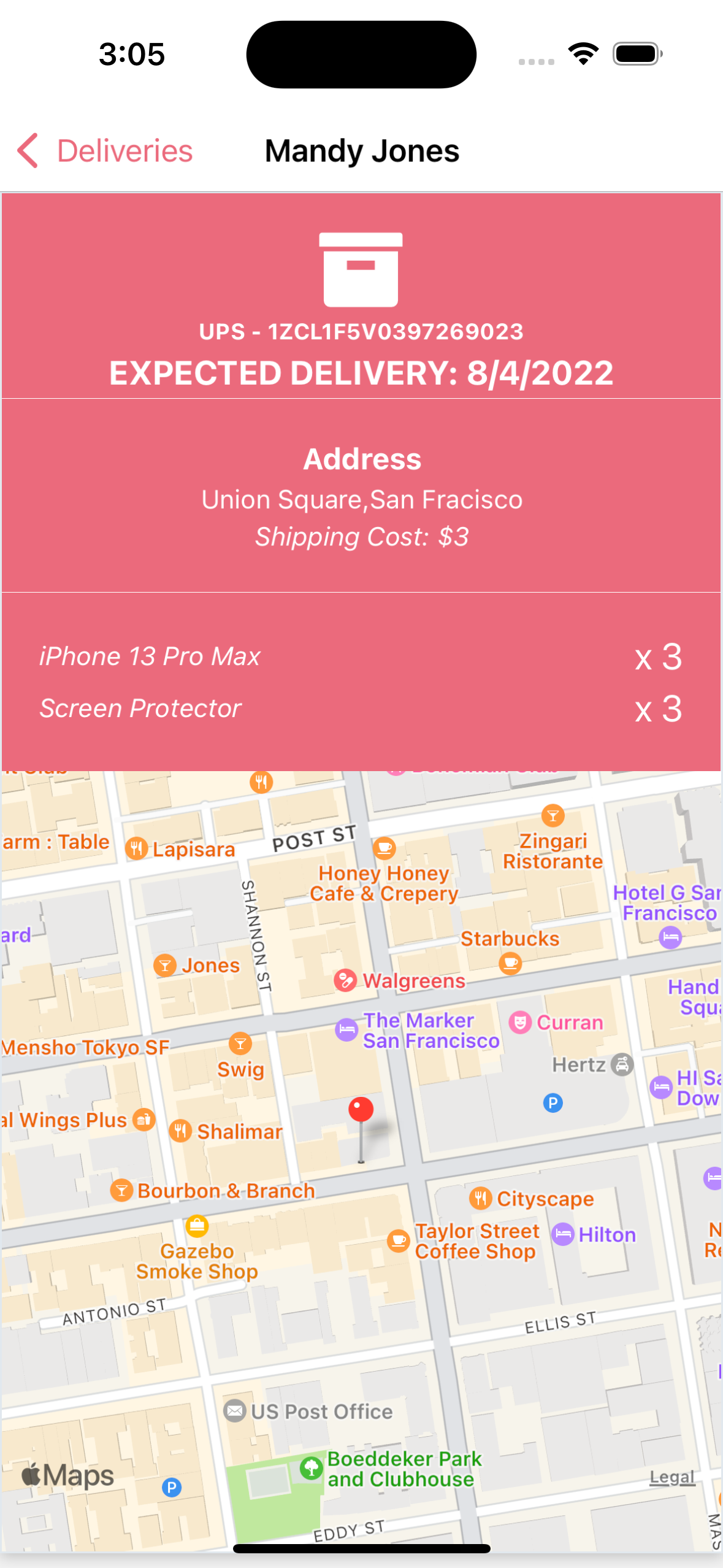 GitHub - ShakyaAbhishek/UPS_Clone: This is the delivery app