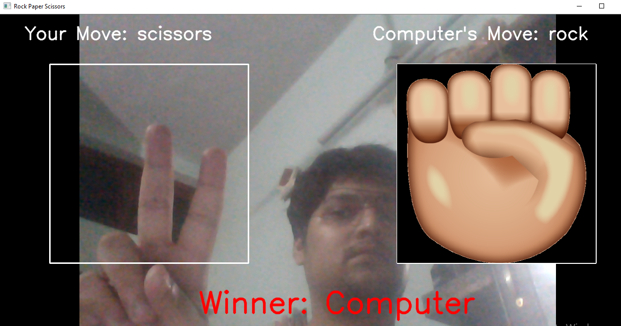 GitHub - sgupta117/Rock-Paper-Scissor-ML-Game: An AI app to play the Rock Paper Scissors game ...