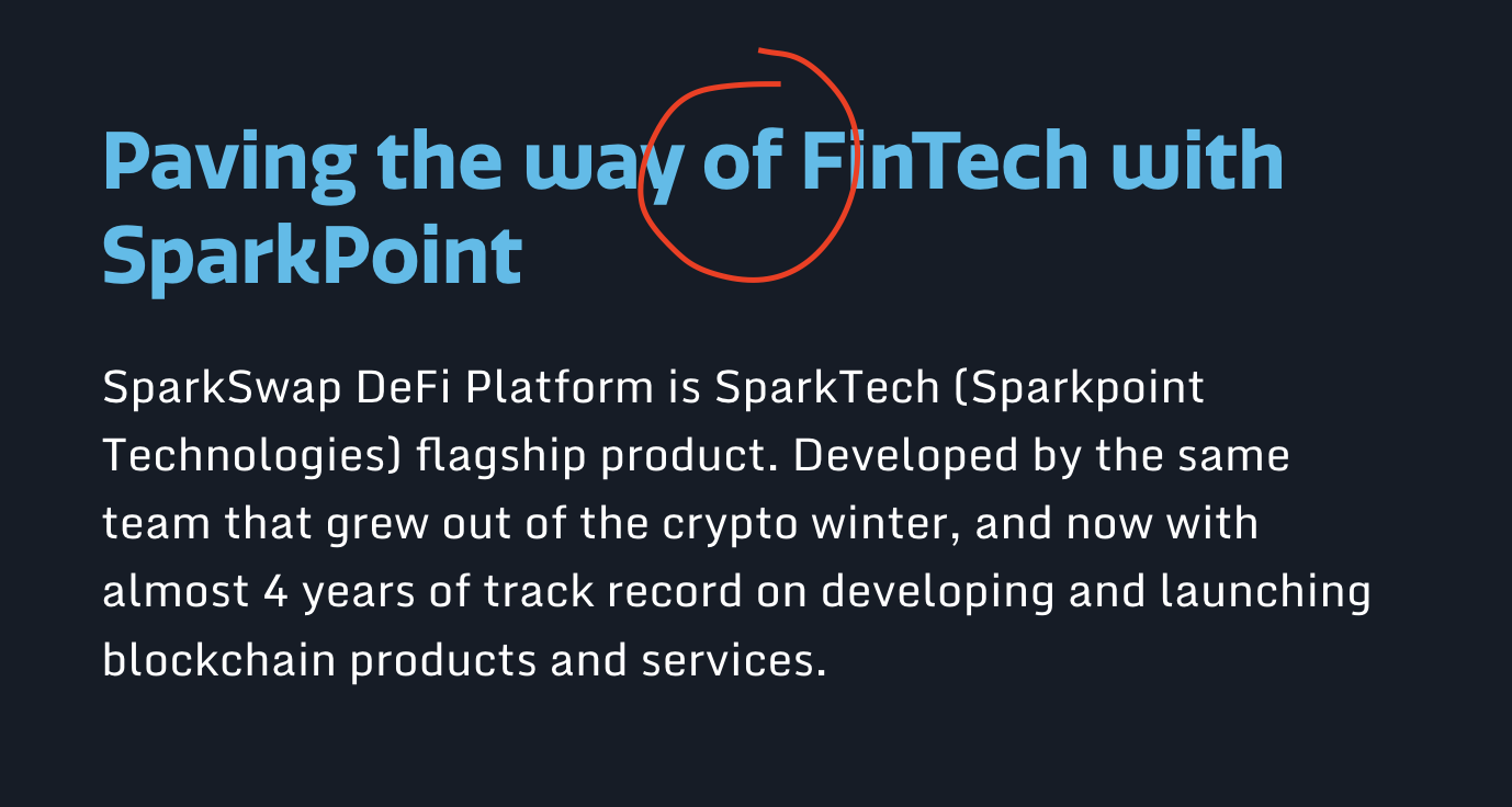 Change to [for] · Issue #237 · sparkpointio/spark-swap-interface · GitHub