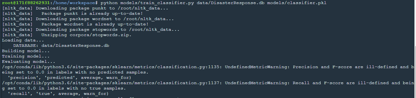 GitHub - fardil-b/Disaster-Response-Pipeline: Analyze disaster data from Figure Eight to build a ...