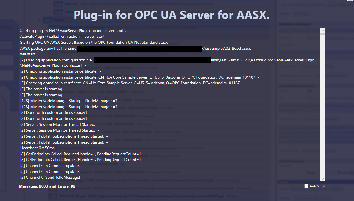 OPCUA Plugin 64 bit clash with 32 bit libuv dll · Issue #34 · admin-shell/aasx-package-explorer ...