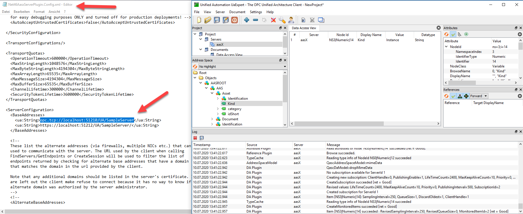OPCUA Plugin 64 bit clash with 32 bit libuv dll · Issue #34 · admin-shell/aasx-package-explorer ...