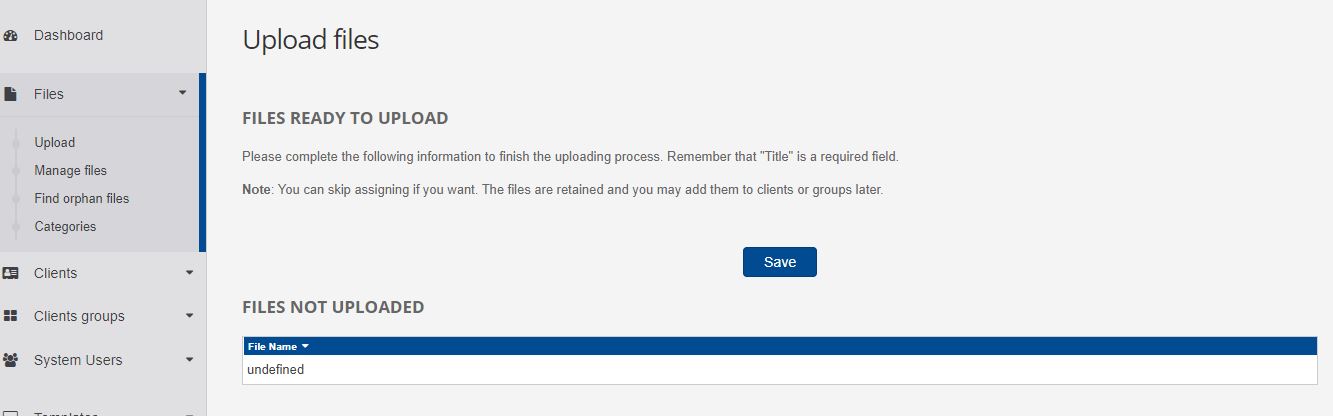 File Not Uploading · Issue 767 · Projectsend Projectsend · Github