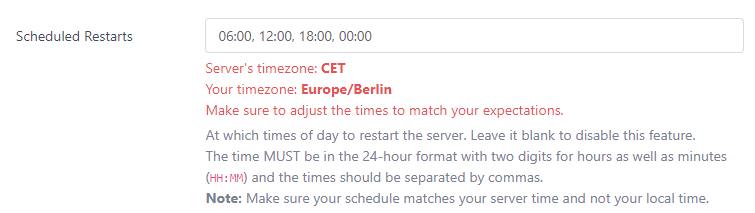 [BUG] Wrong timezone and times differ between FXServer and txAdmin ...