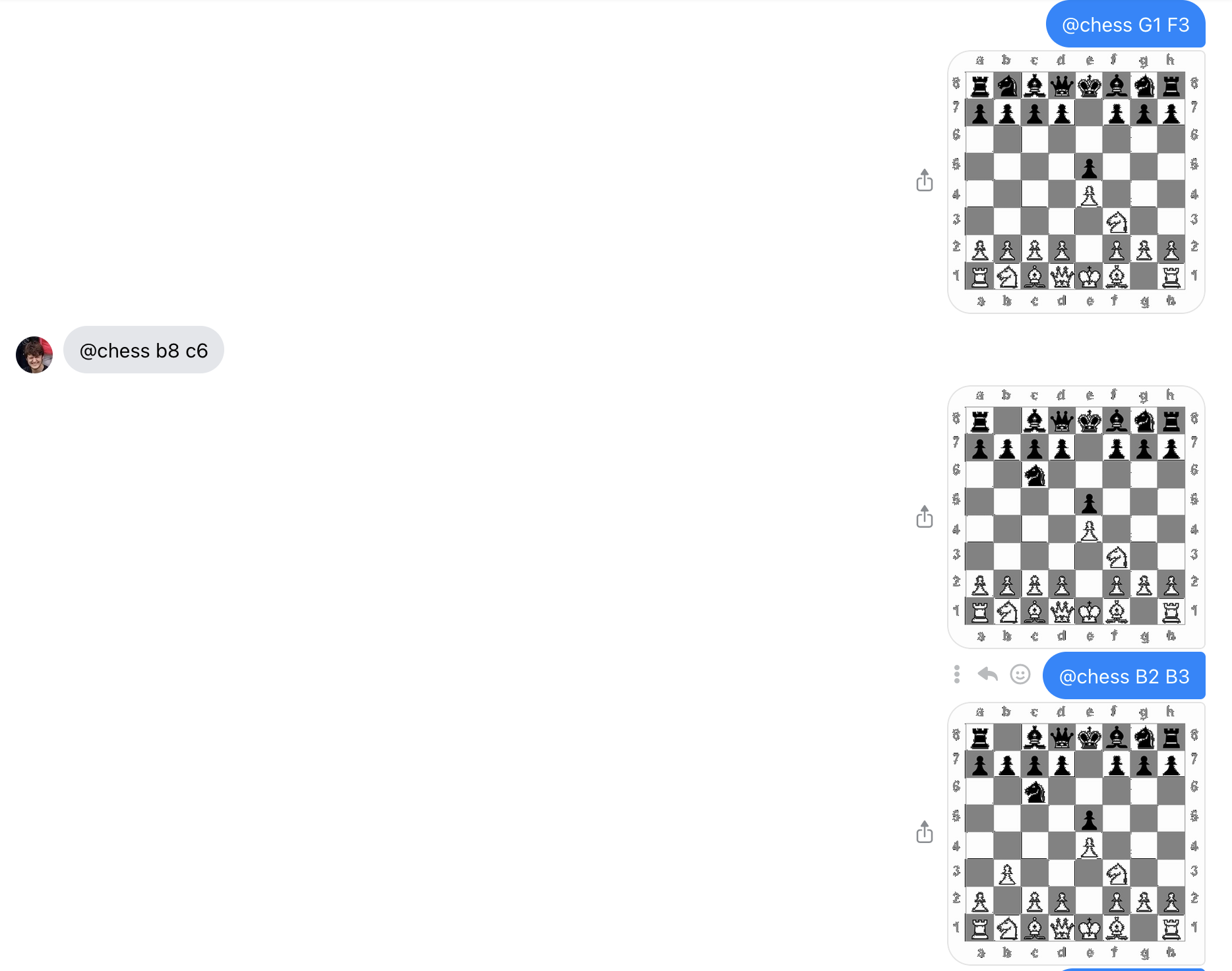 GitHub - PierreRemacle/FBchess: Chess game for messenger