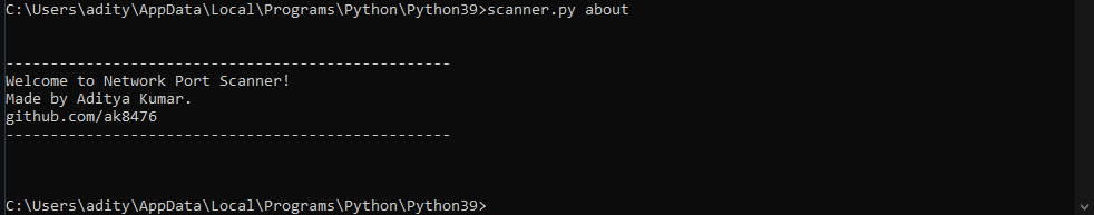 GitHub - adityakumaronemail/Port-Scanner