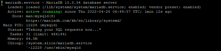 Vps Installation Of Databases Zap Hosting Docs 0201