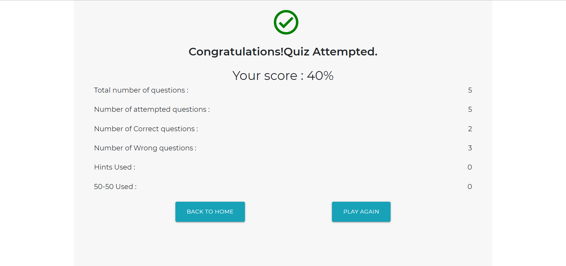 mail2poorva/QuizApp - Codesandbox