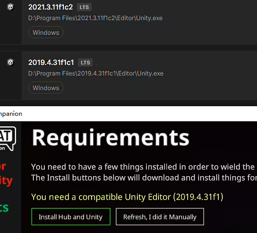 Unity releases with 'China features' (2019.4.31f1c1) not recognized · Issue #152 · vrchat ...