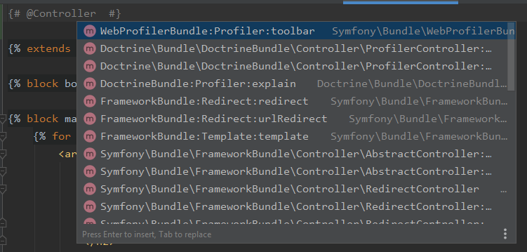 Twig is not recognizing local Controllers so they are not included in suggestions · Issue #1538 ...