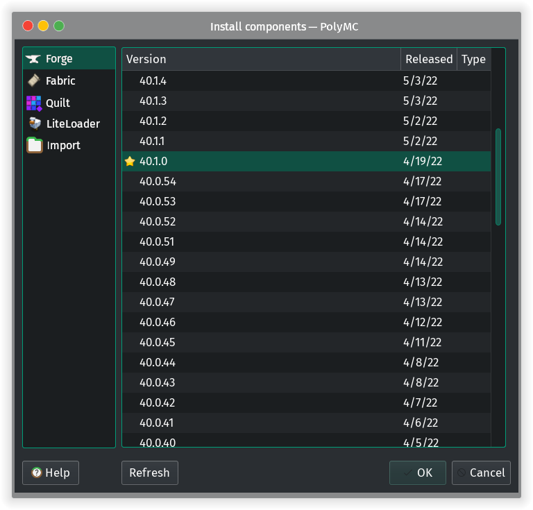 Rework loader installations · Issue #583 · PolyMC/PolyMC · GitHub