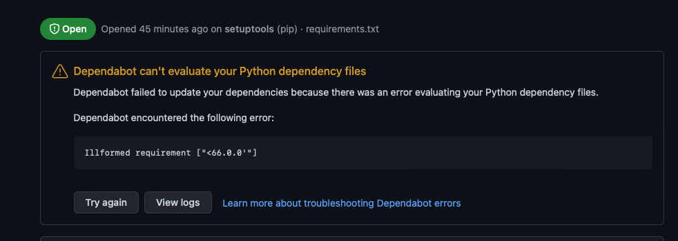 Requierement Error · Issue 1376 · Pymodbus Dev Pymodbus · Github
