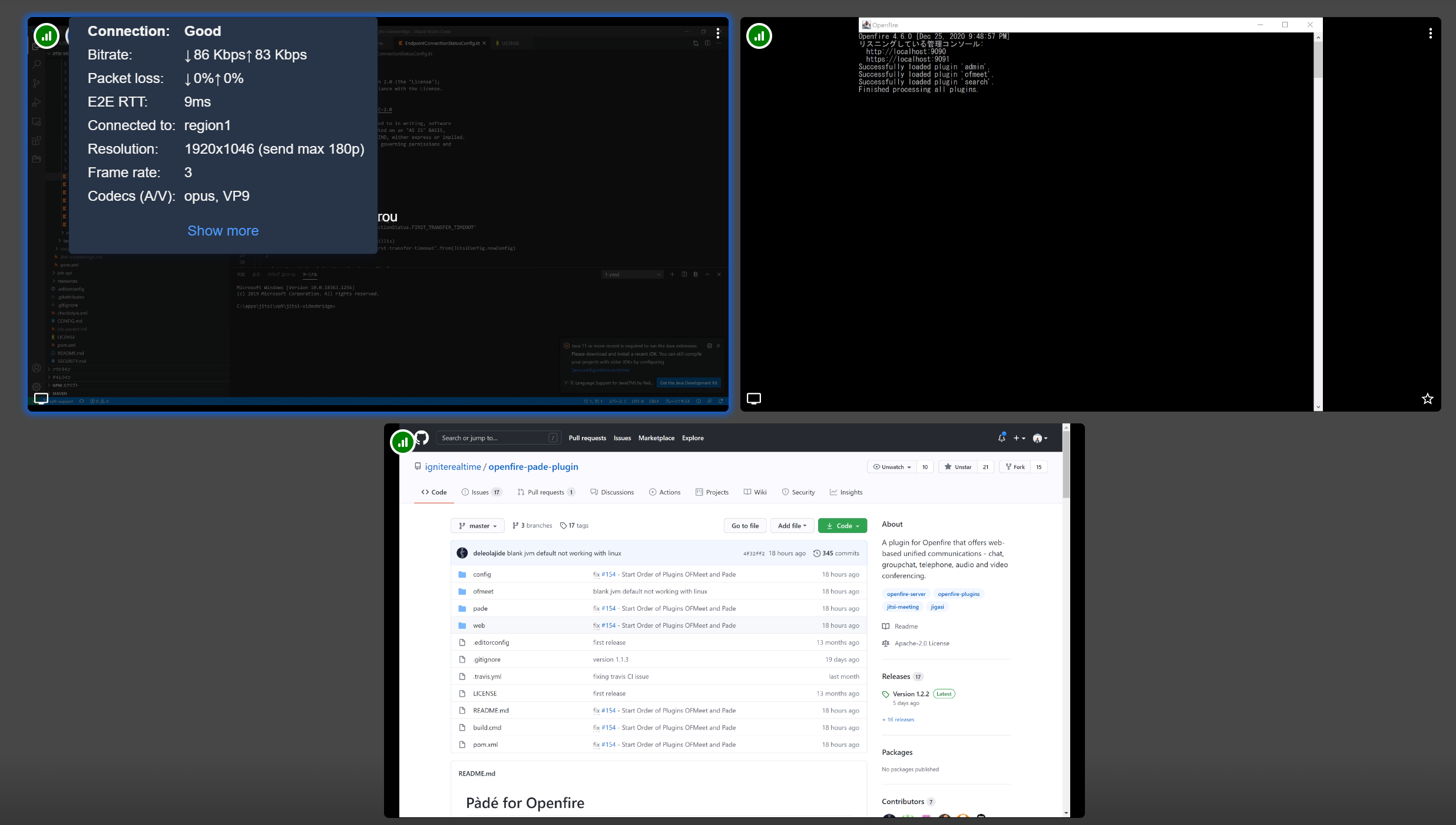 Support VP9 codec · Issue #163 · igniterealtime/openfire-pade-plugin · GitHub