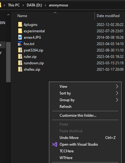 Problem With Custom Wthere Context Menu Commands · Issue 15389 3659
