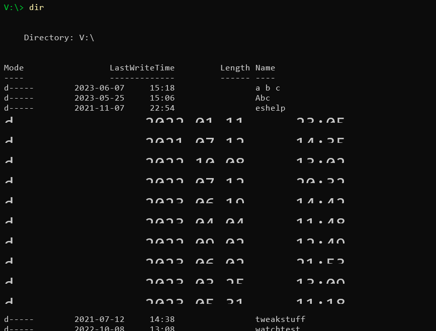 Dec Double Height Lines Do Not Properly Reset · Issue 15575 · Microsoftterminal · Github