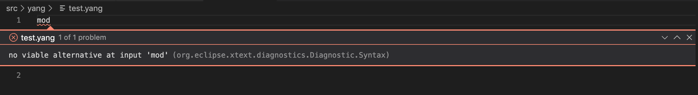 Auto-completion function does not work · Issue #21 · TypeFox/yang-vscode · GitHub