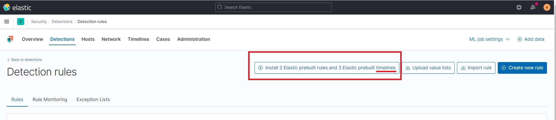 [Security Solution] Timelines text is displaying instead of "timeline ...
