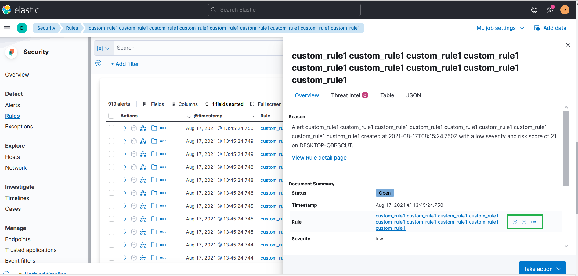 [Security Solution] Hover actions are no operatable on long name field values · Issue #108345 ...