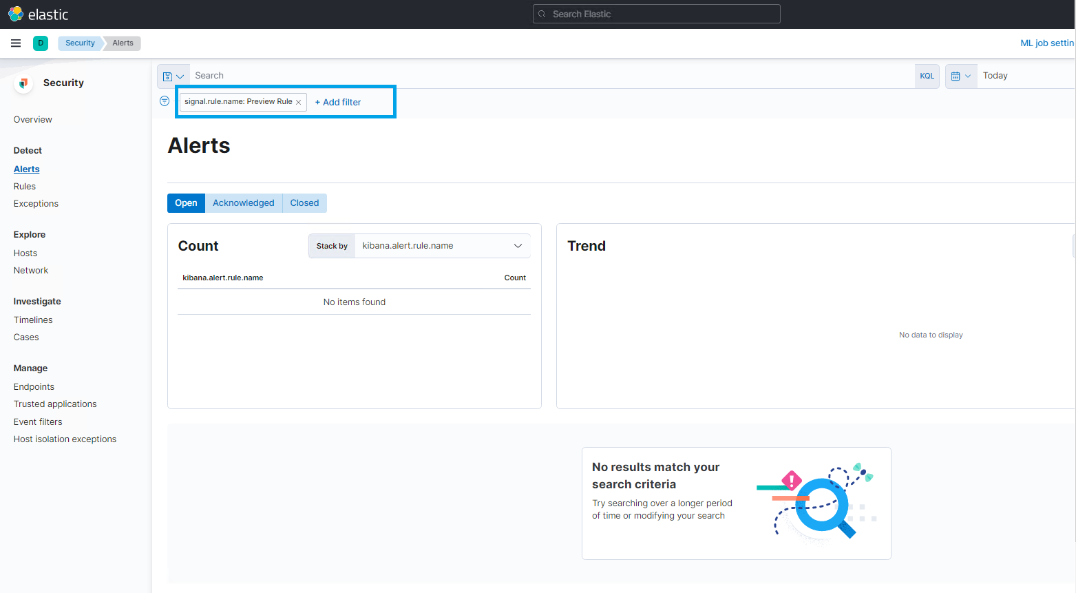 [Security Solution] Invalid rule name is displaying in raw events under alerts table · Issue ...