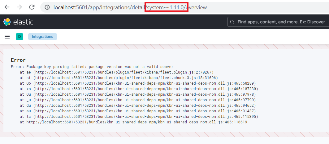 [Security Solution] Red banner error is displaying when navigate to ...