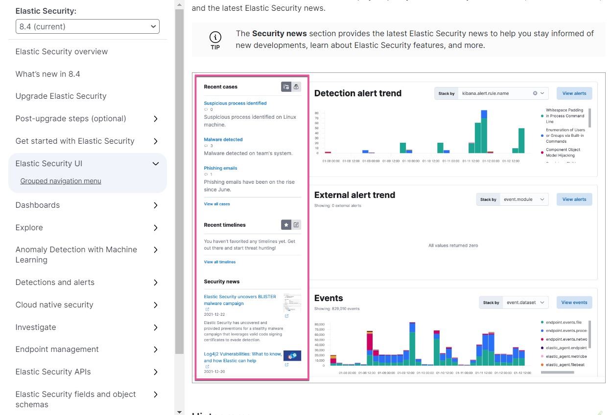[BUG] External alerts is displaying in screenshots under overview dashboard and live feed ...