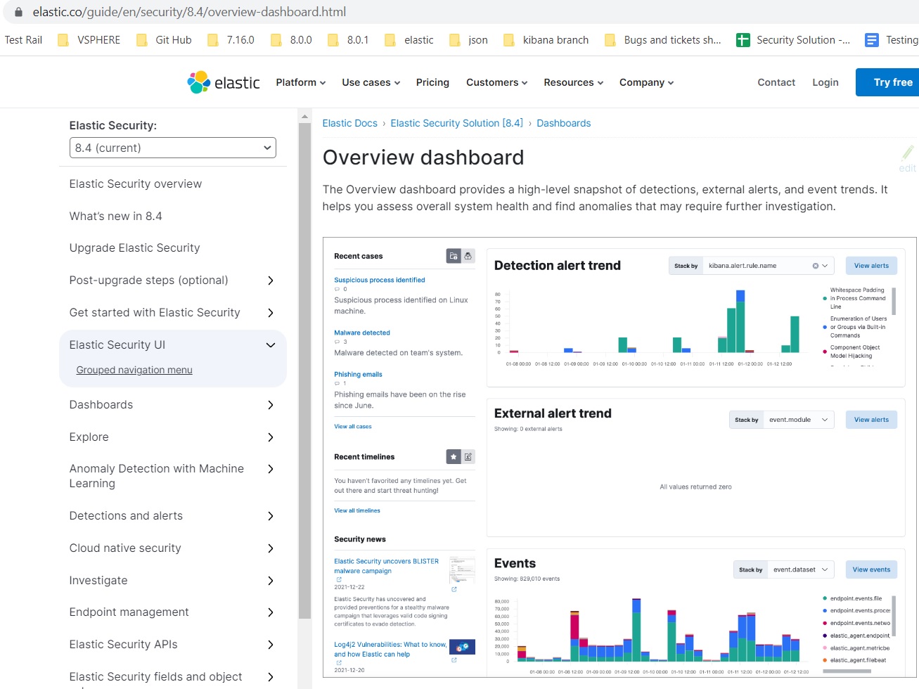 [BUG] External alerts is displaying in screenshots under overview dashboard and live feed ...