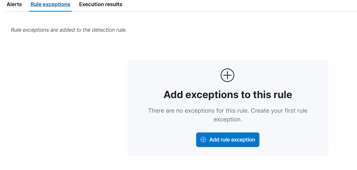 Bug Old Screenshot Is Displaying For Rule Exception Tab · Issue 2655 · Elasticsecurity Docs