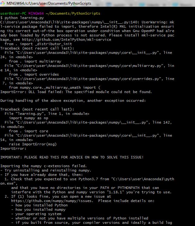 Module not found error · Issue #16478 · numpy/numpy · GitHub