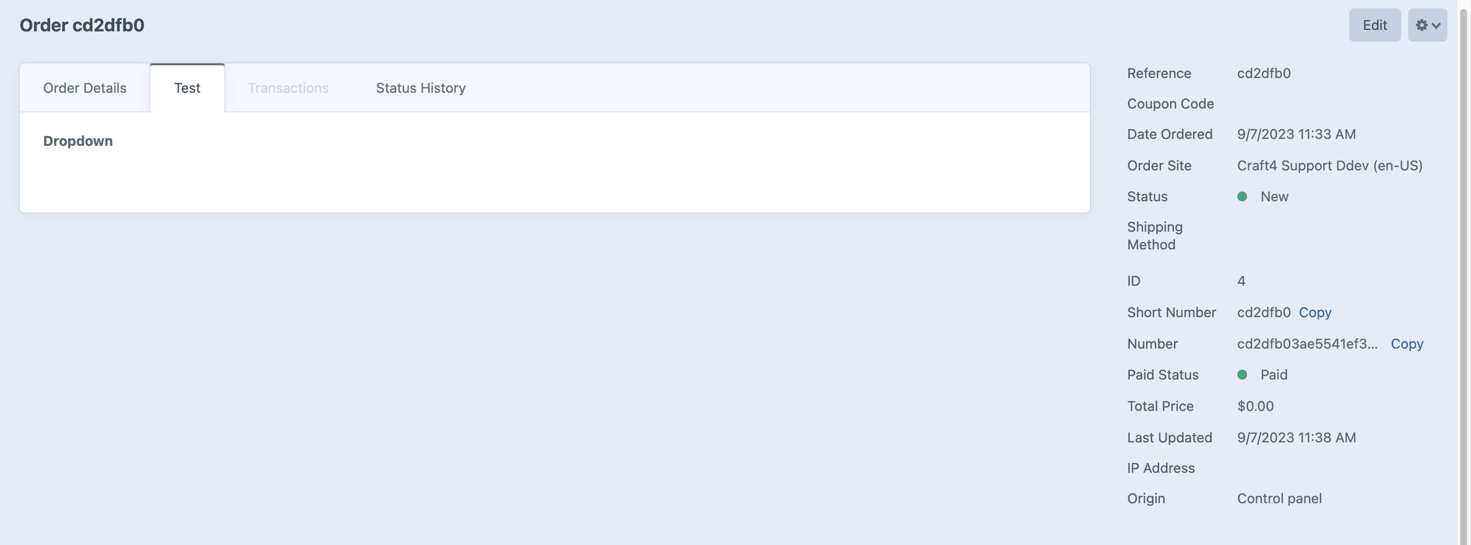 [4.x]: Dropdown custom field doesn't appear on an order when in "view" mode · Issue #3270 ...