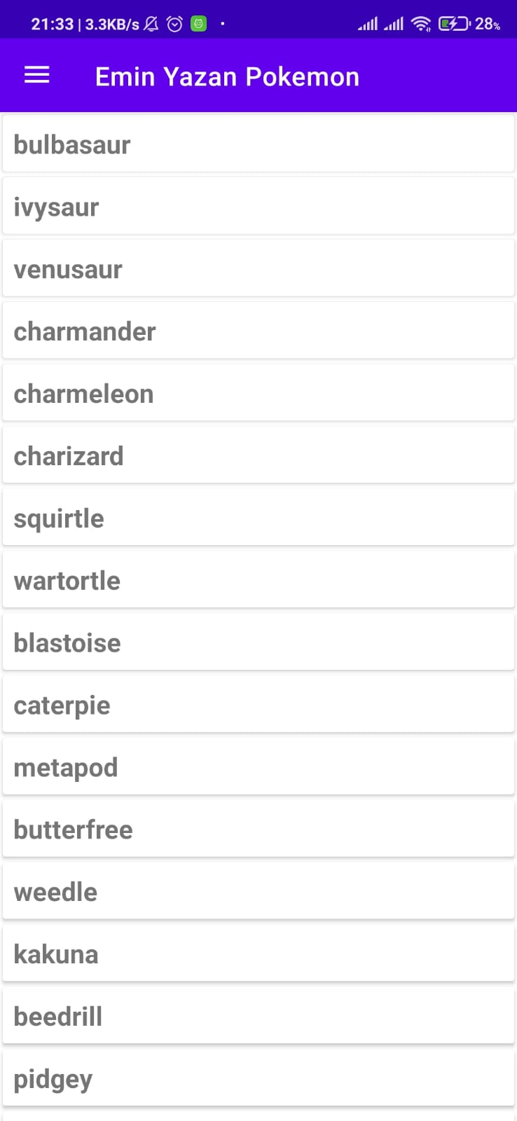 GitHub - eminyazan/PokemonApp: This app made by Muhammed Emin YAZAN