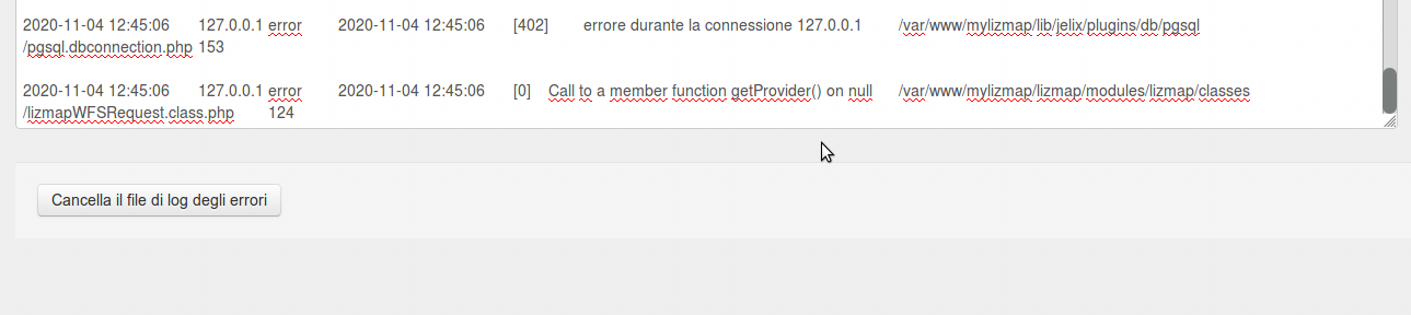 Error connection to postgresql - 3.3.pre · Issue #1904 · 3liz/lizmap-web-client · GitHub