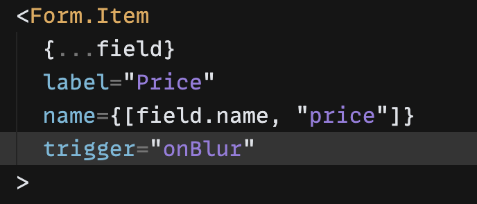 add props trigger:'onBlur' to form-item,it will not be able to enter ...