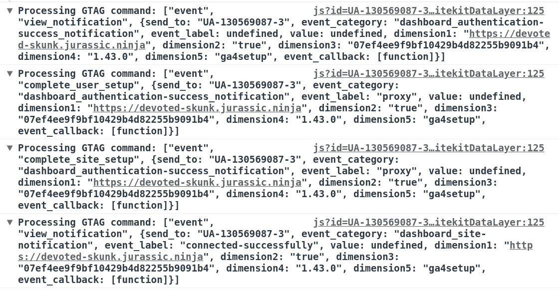 Implement/refactor GA tracking events for plugin setup · Issue #4054 · google/site-kit-wp · GitHub