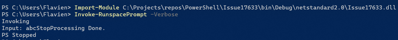 Reading host input from a child runspace causes a deadlock when Ctrl-C is pressed · Issue #17633 ...
