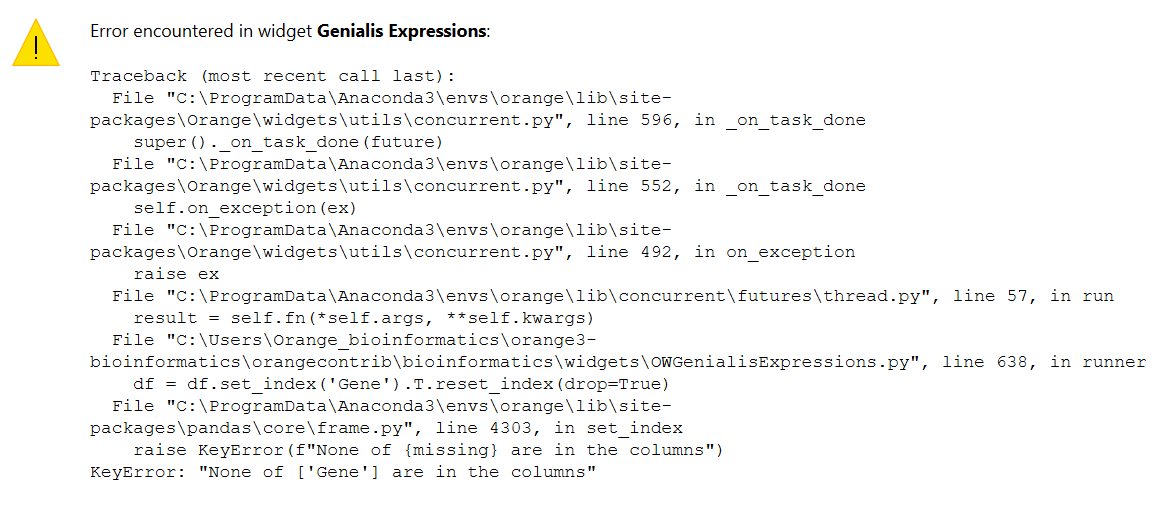 Genialis Expressions widget bugs and issues · Issue #256 · biolab ...