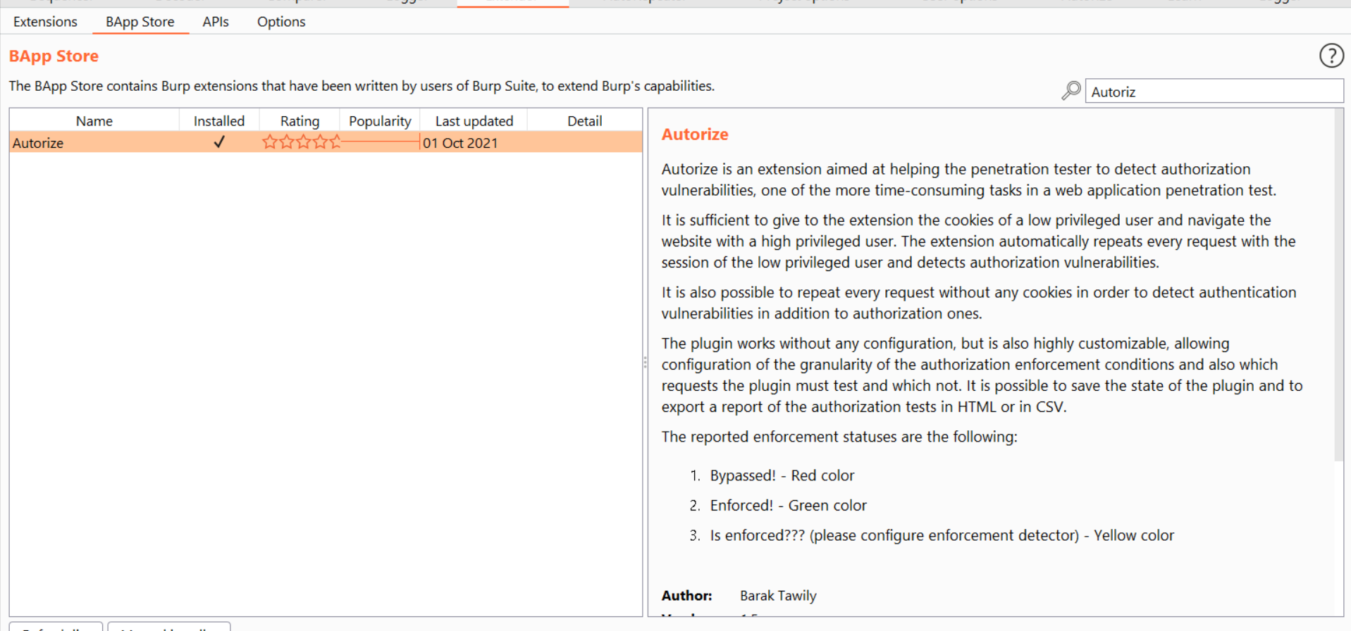 Broken-Access-Control/Autorize_AutoRepeater_Install.md at main · FPTU-Ethical-Hackers-Club ...