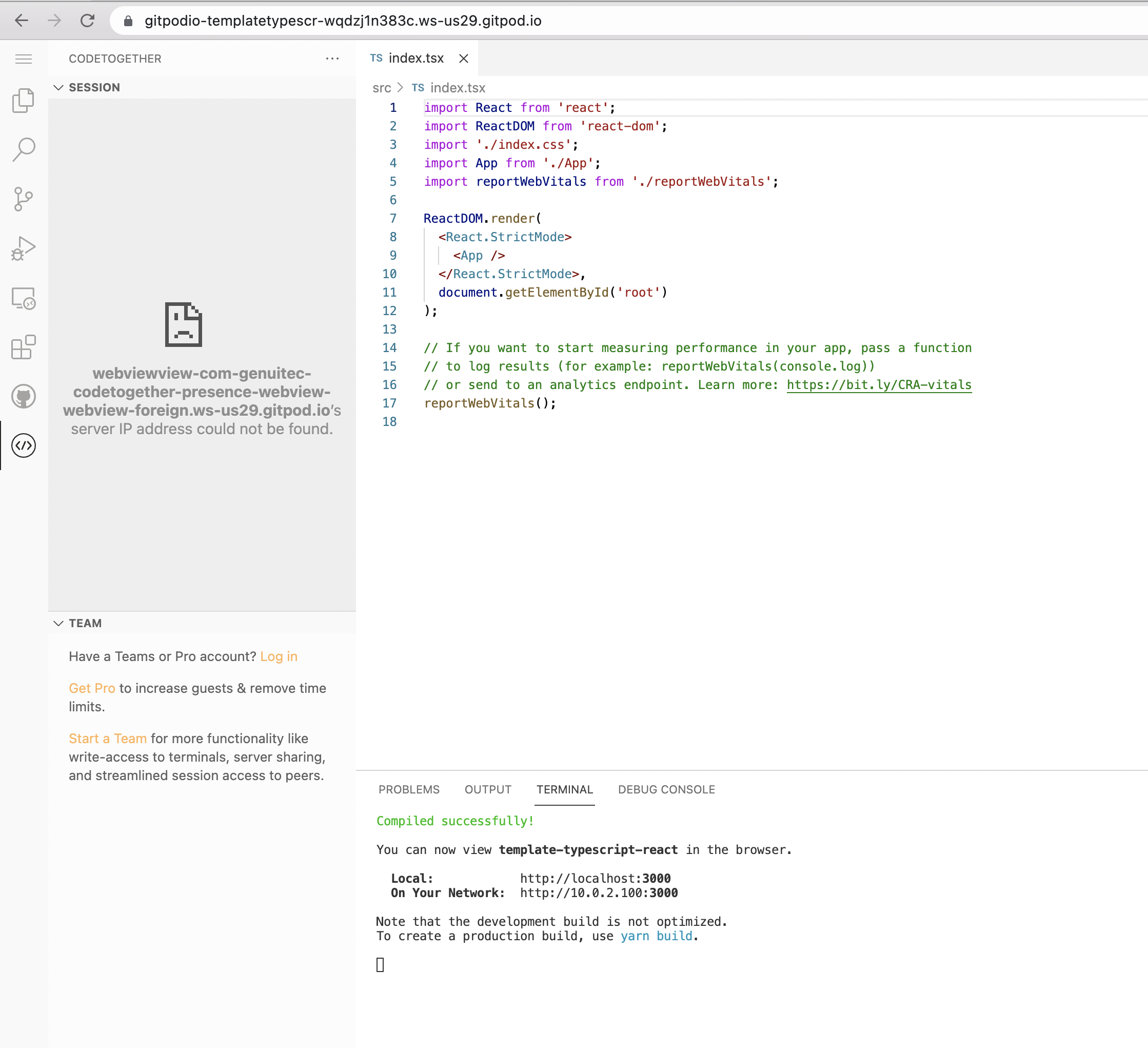 Custom Webview rendering is not working · Issue #7898 · gitpod-io/gitpod · GitHub