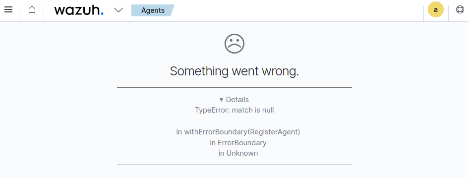 The "Deploy a new agent" page breaks if password authentication is enabled · Issue #5093 · wazuh ...