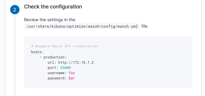 The suggested credentials to connect to the API are outdated. · Issue #2464 · wazuh/wazuh ...